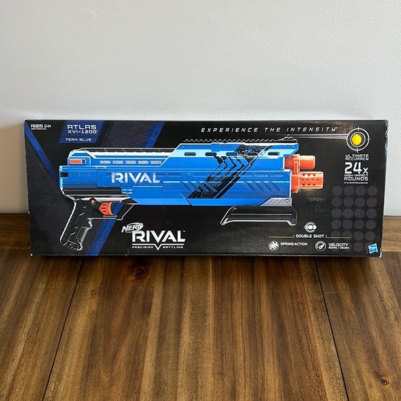 Nerf | Toys | Nerf Rival Atlas Xvi20 Blaster Team Blue New 24x Rounds ...